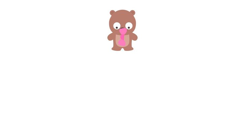 CSS Animated Cuddly Bear