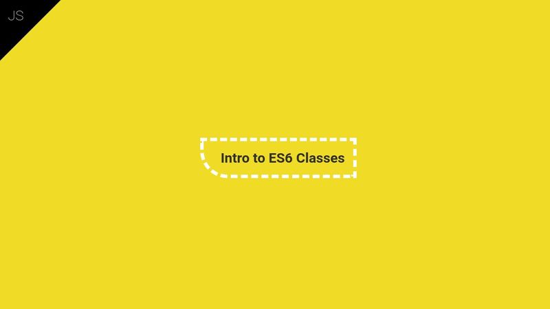 EventLoop | ES6 Classes - Intro