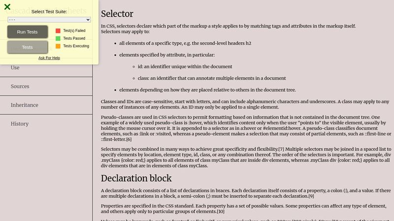 Fork Me! FCC: Technical Documentation Page