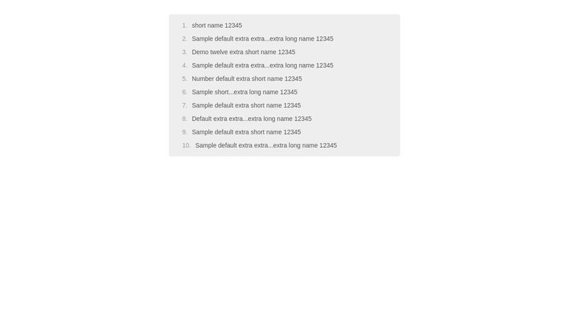 CSS counter-increment