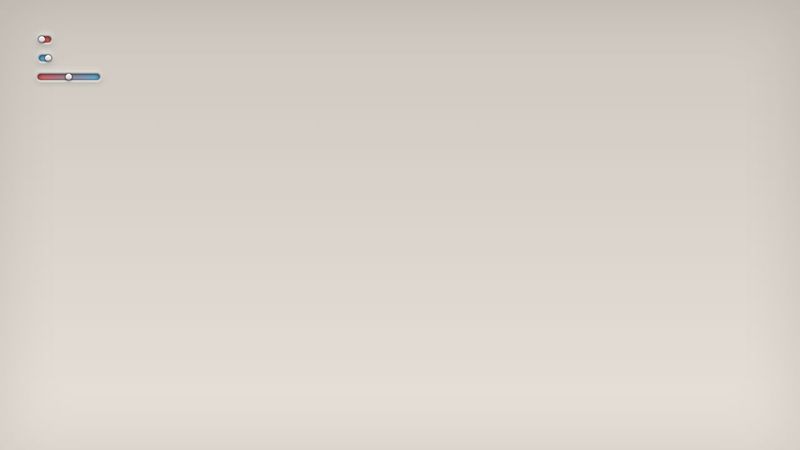 Pure CSS Animated UI