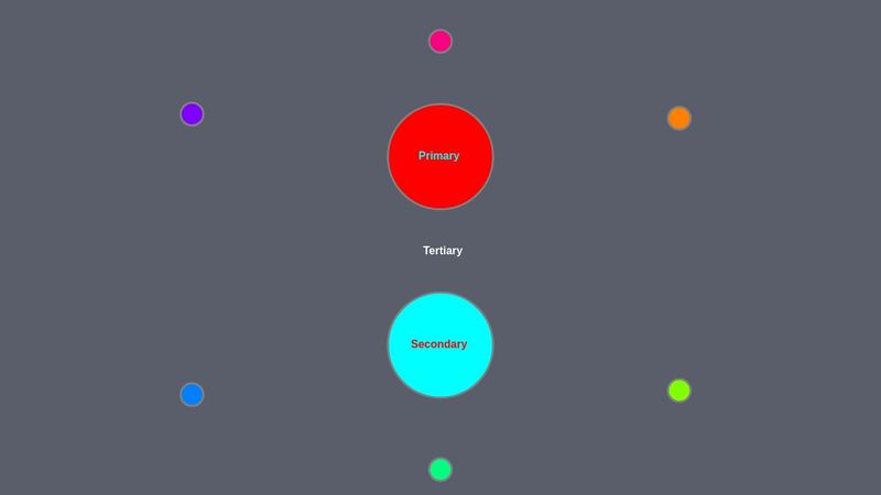 Primary - Secondary Scss colors