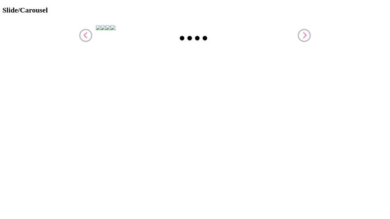 Standard Slider/Carousel