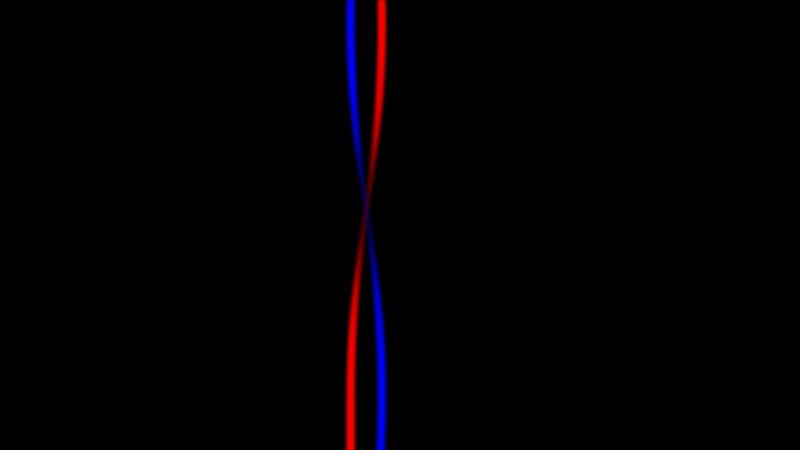 Pure CSS light beams