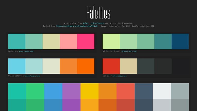 Color Palettes
