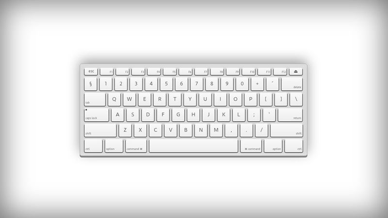 Apple Keyboard in HTML/CSS
