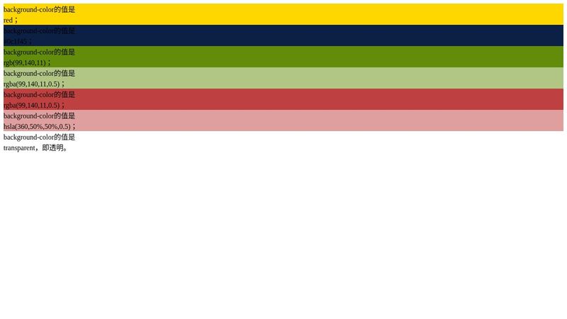 CSS background-color