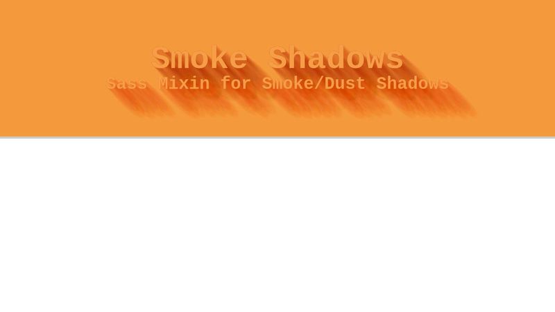 Long Shadow Sass Mixin