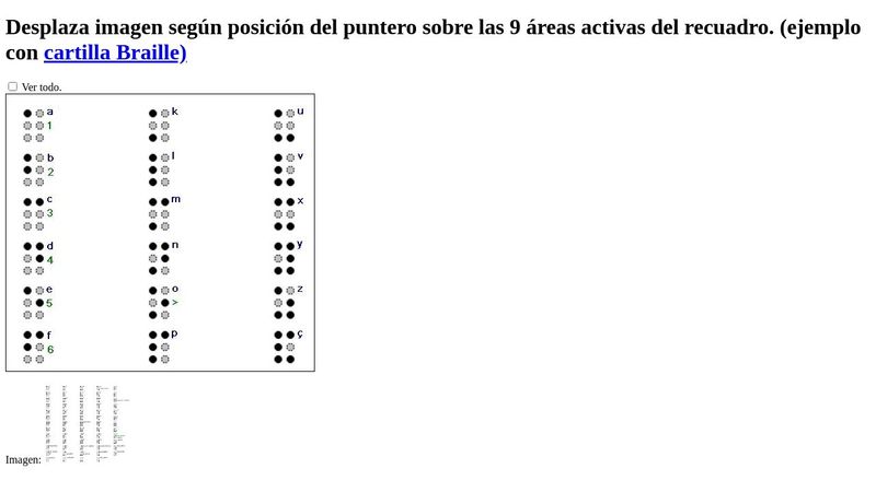 Slide image with cursor move. (CSS)