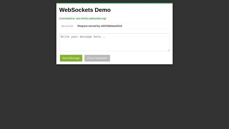 WebSockets Demo