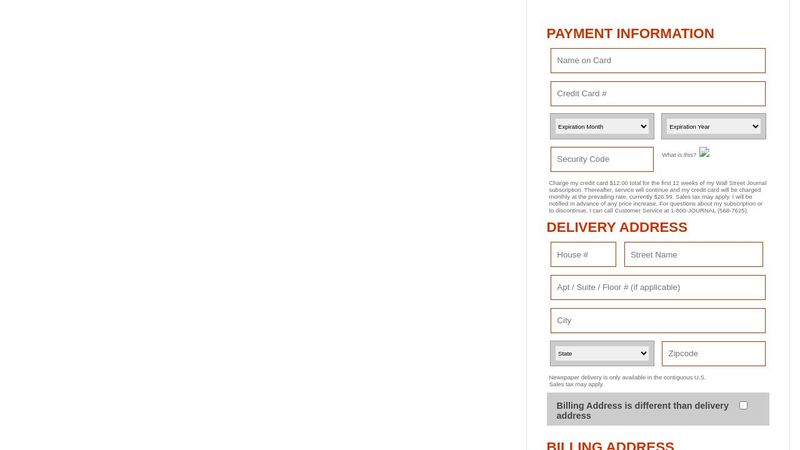 Payment Form