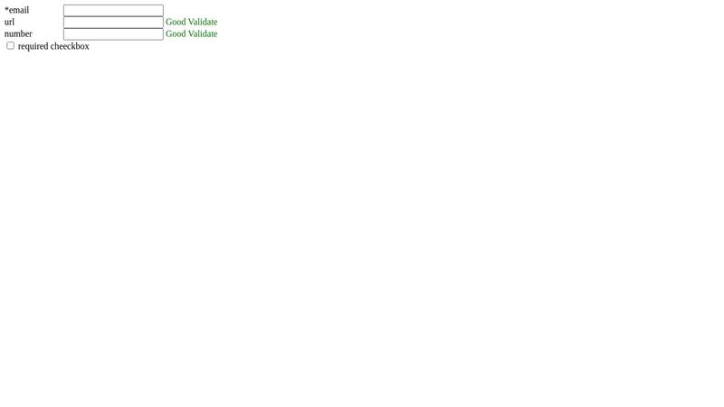 HTML5 forms with validation using CSS3