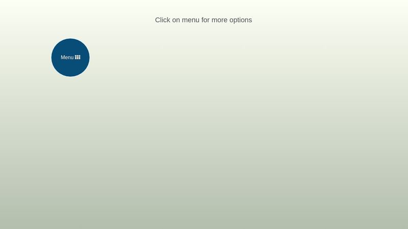 Rounded Horizontal Sliding Menus