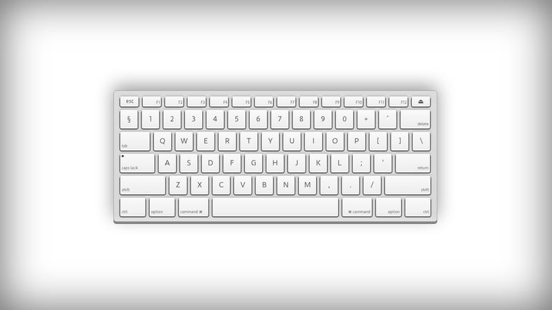 Apple Keyboard in HTML/CSS