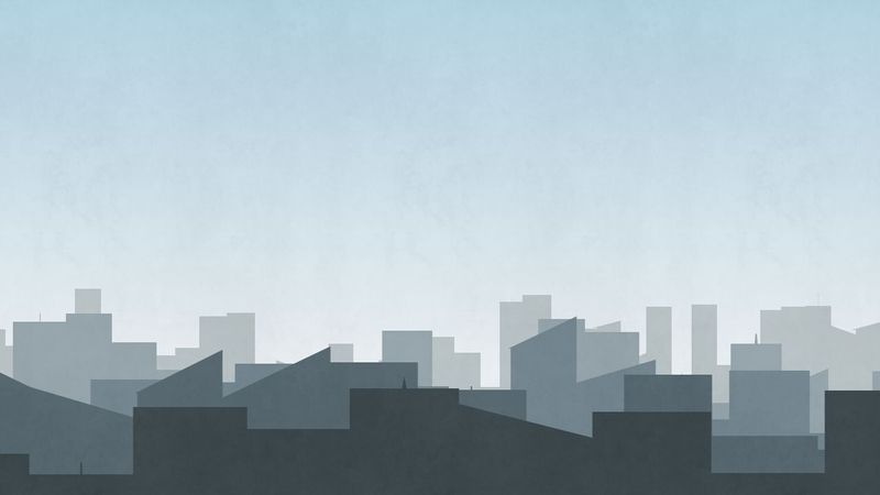 Canvas Parallax Skyline