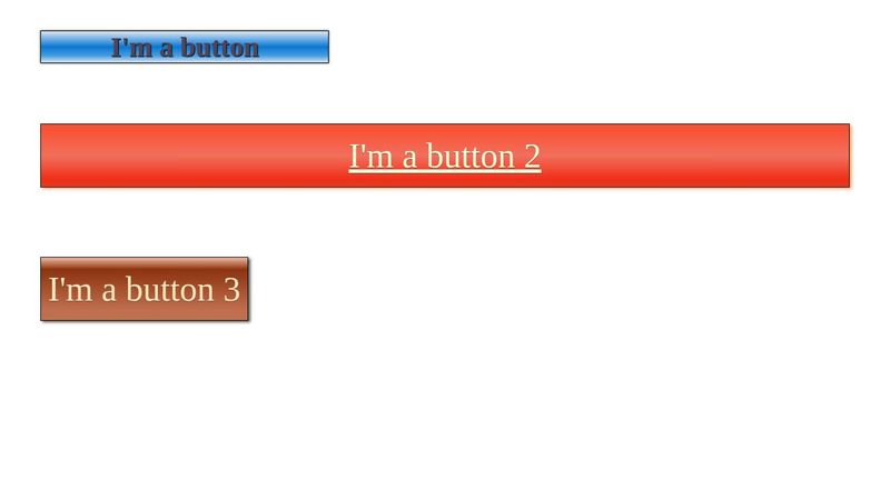 CSS3 Buttons