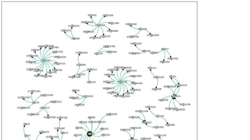 D3 Force-directed Node-link diagram