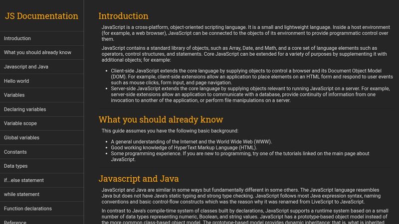 Technical documentation page : fcc