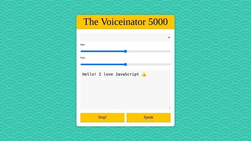 speech-synthesis-30-days-js