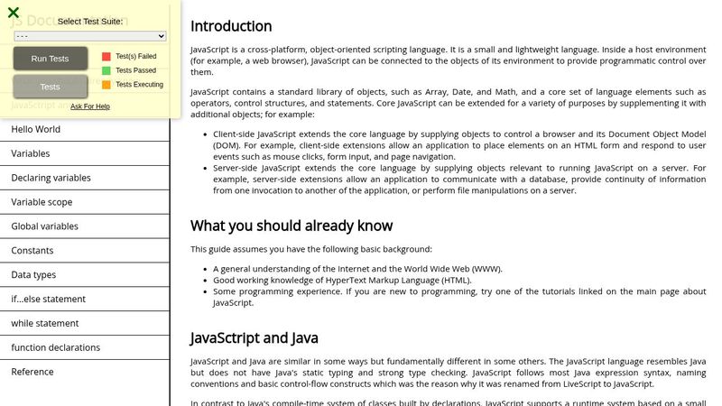 Fork Me! FCC: Technical Documentation Page