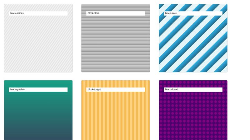 CSS3 pattern background (no image)