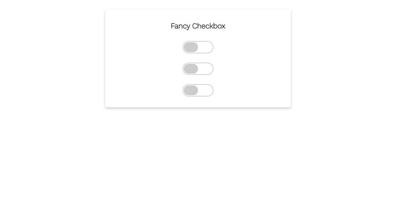 Fancy Checkbox! #codepenchallenge