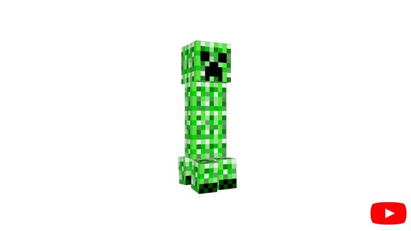 CSS Minecraft Creeper v1