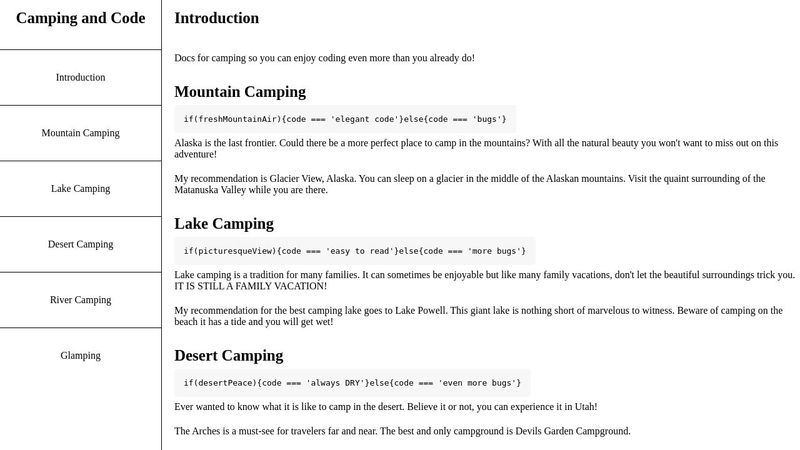 Technical Document (FreeCodeCamp)