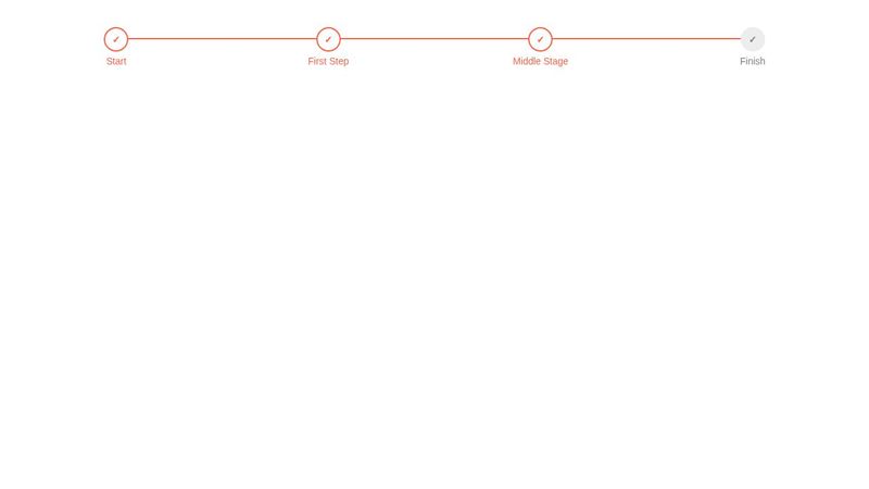 Responsive Multi-Step Progress Bar