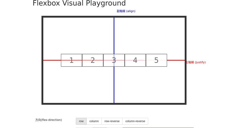 css-flexbox playground