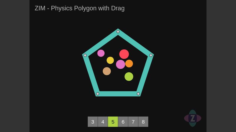 ZIM Polygon Pen - hahaha - for CodePen Challenge