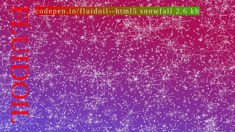 snowfall html5 2.6 kb