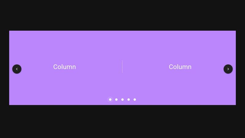 Vuetify 3: Carousel with Columns