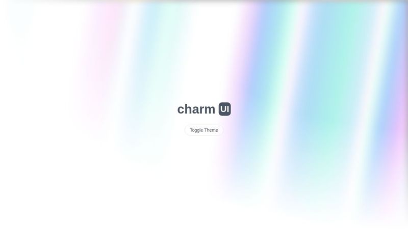 Clean HTML CSS God Rays