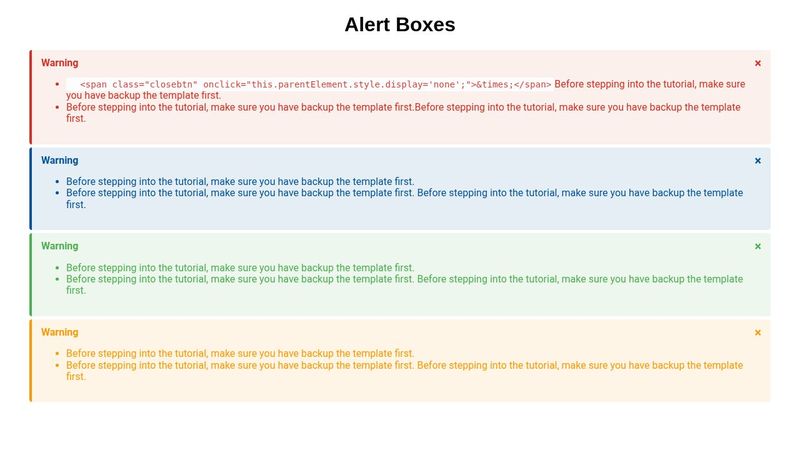 Simple Alert Boxes