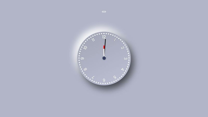 simple analog clock
