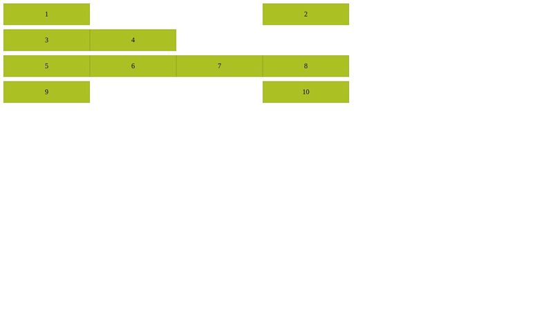 CSS Float/Clear Example