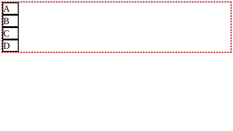 HTML/CSS - flex flow