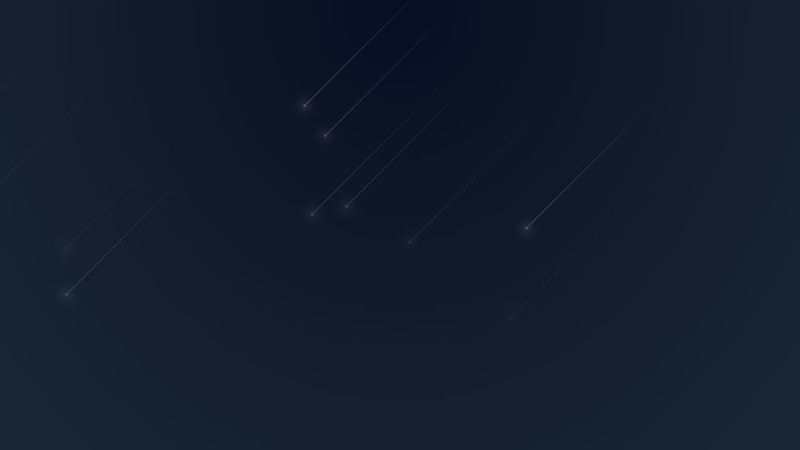 CSS effects - meteor shower