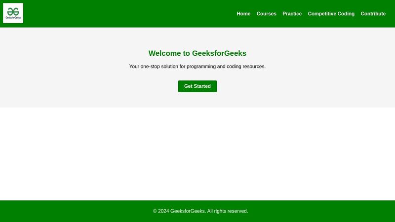 Geeksforgeeks