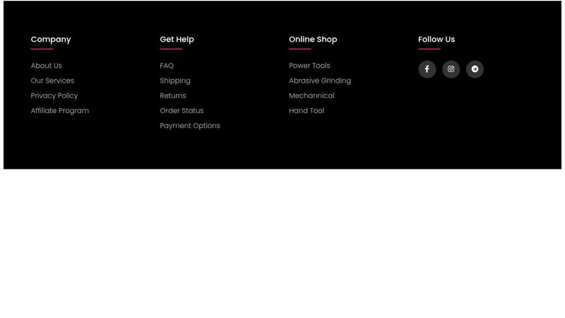 footer design html css