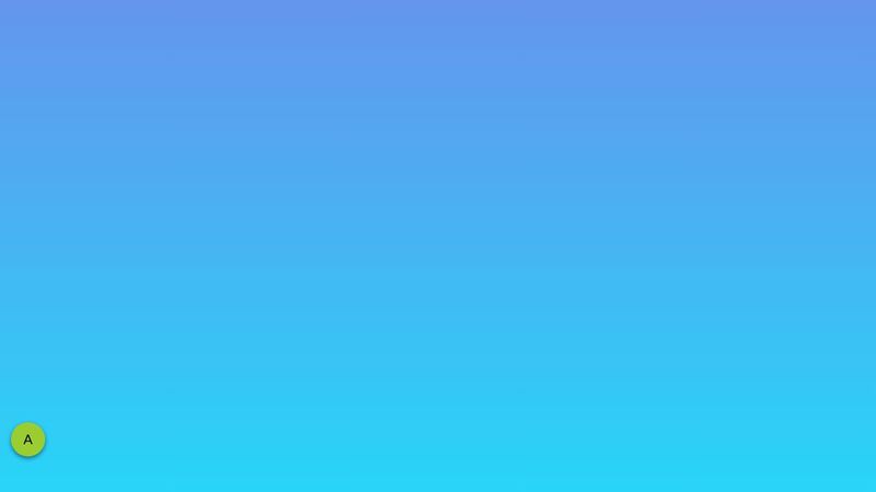 Floating Button with effects