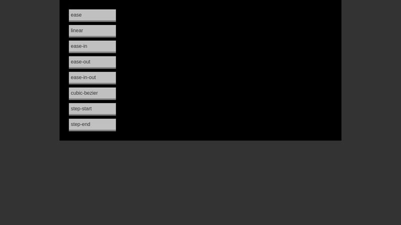 CSS Timing Functions