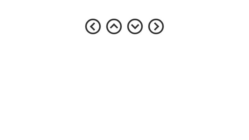 Pure CSS Icons, Arrows Inside of Circles