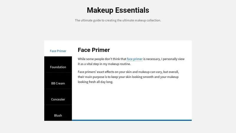Vertical Tabs Using Html Css And Javascript 0849