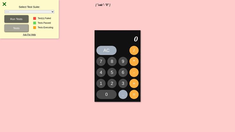 Build a JavaScript Calculator (FreeCodeCamp)