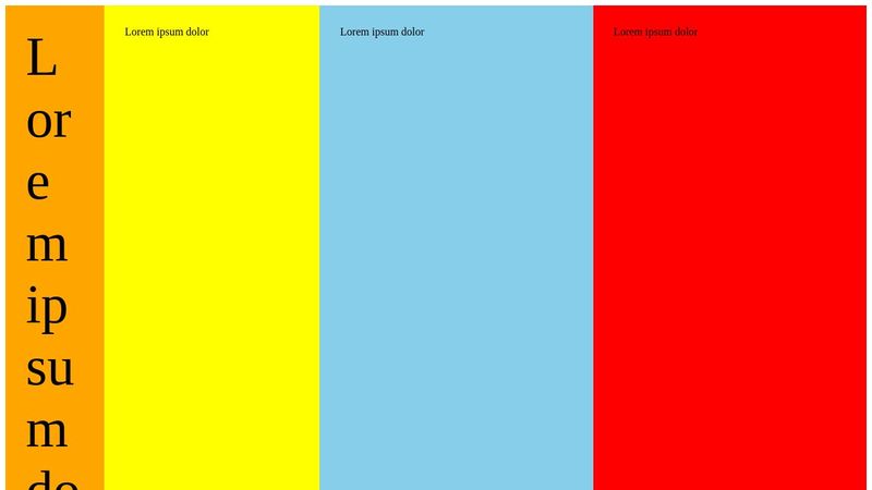 Automatic minimum size of Flex items