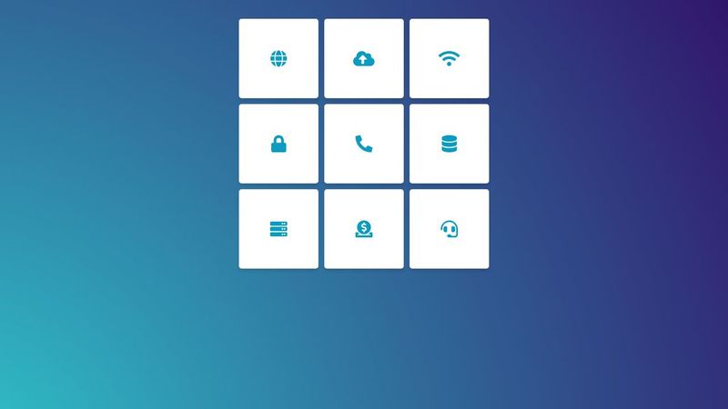 3x3 CSS Grid - Matrix