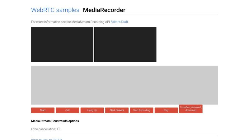 WebRTC Record