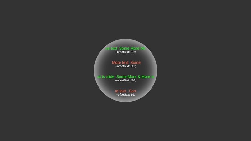 infinite css marquee